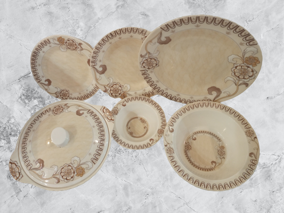 Melamine Dinner set 8 person service – AlWassay Crockery